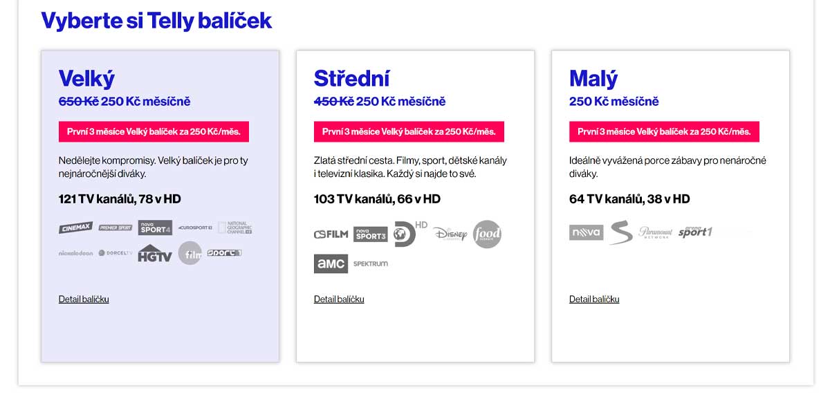 Telly recenze: Jak na přihlášení Moje Telly a jak zdarma na zkoušku